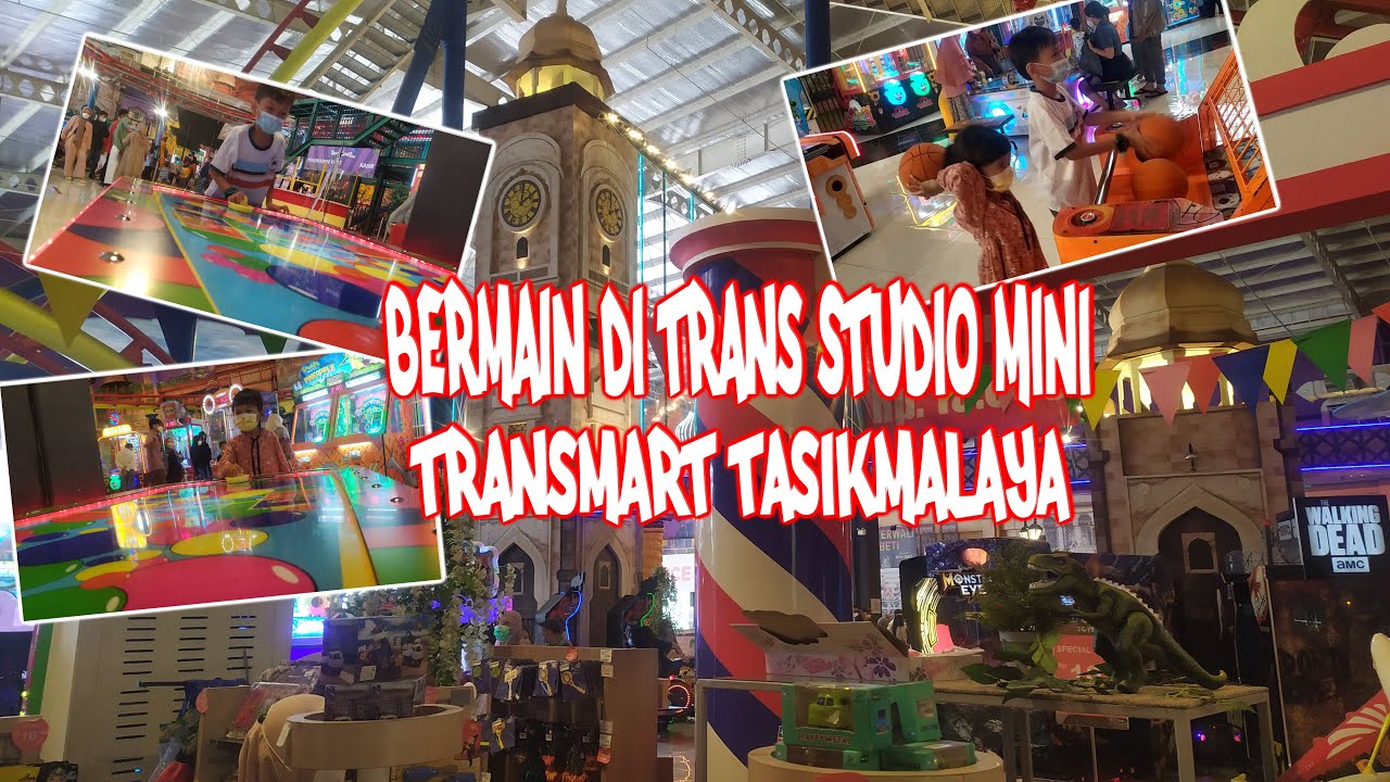 Bermain di Trans Studio Mini Transmart Tasikmalaya - YouTube