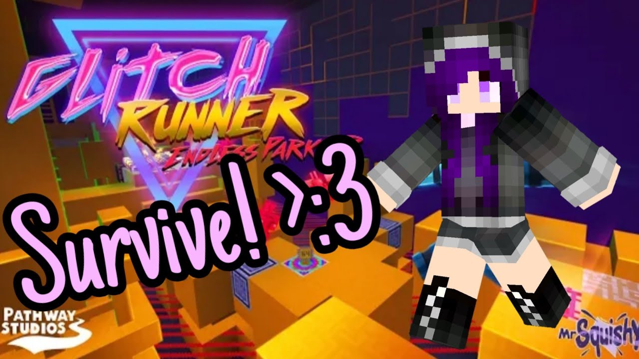Minecraft Parkour Glitch Runner - YouTube
