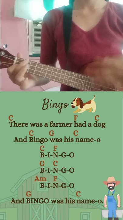bingo ukulele play along - YouTube