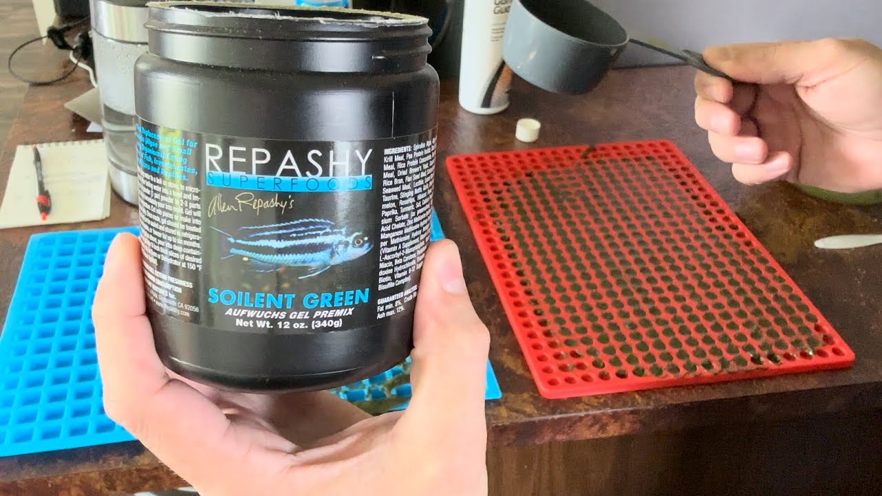 Repashy soilent green cichlid food. Let’s make some more. - YouTube