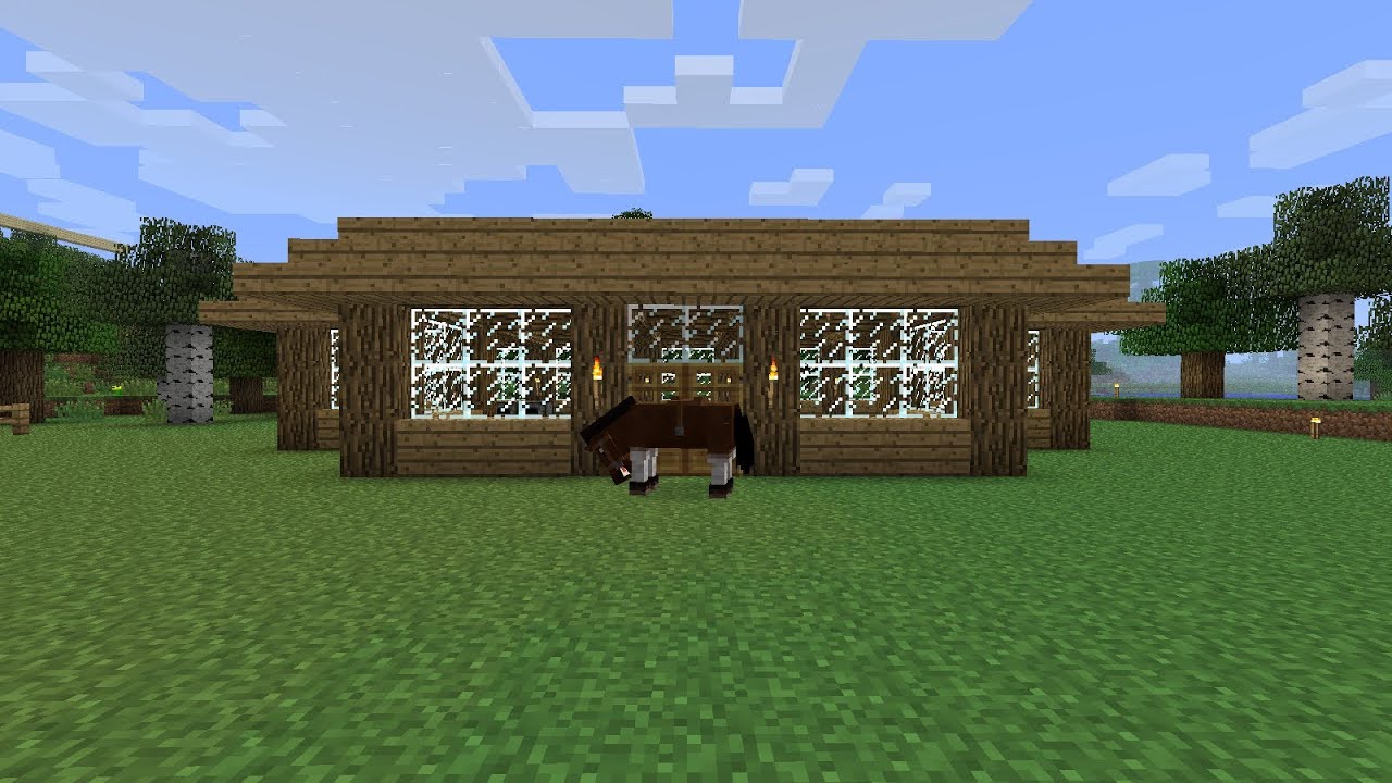 Minecraft Multiplayer Survival Ep. 3 "House, Horses, and a Village ...