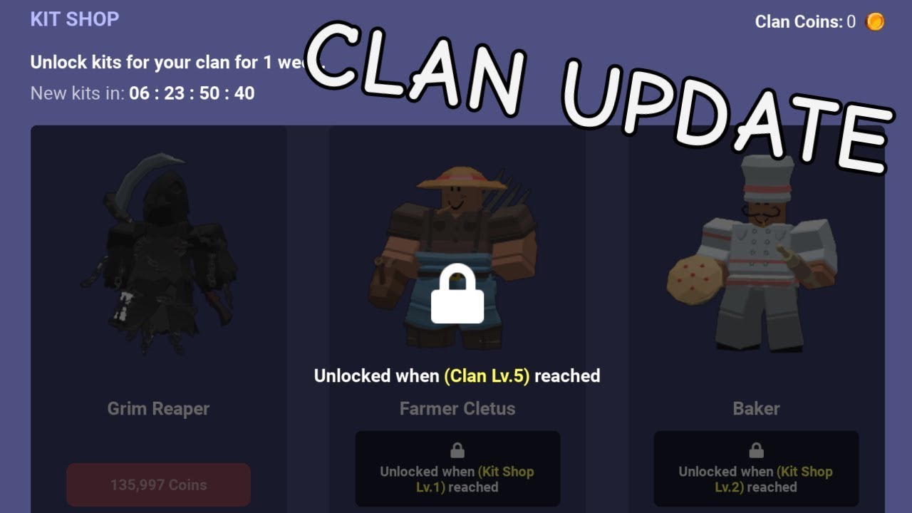 HG clan update! - YouTube