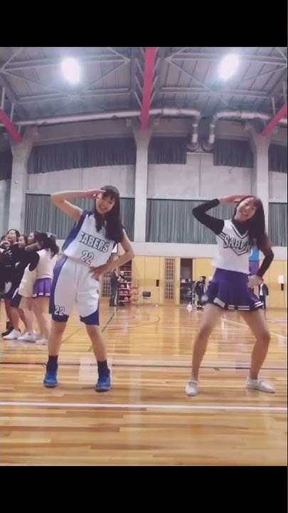 【激レア】チア部のとバスケ部の可愛すぎるオフ動画 【チアリーダー】 Shorts Youtube