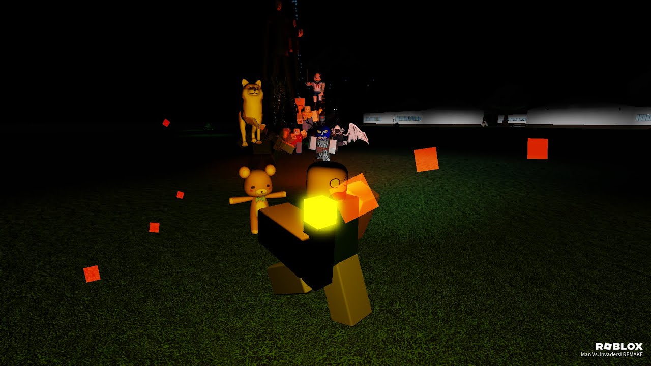 Roblox Man Vs. Invaders! REMAKE Gameplay 1 - YouTube