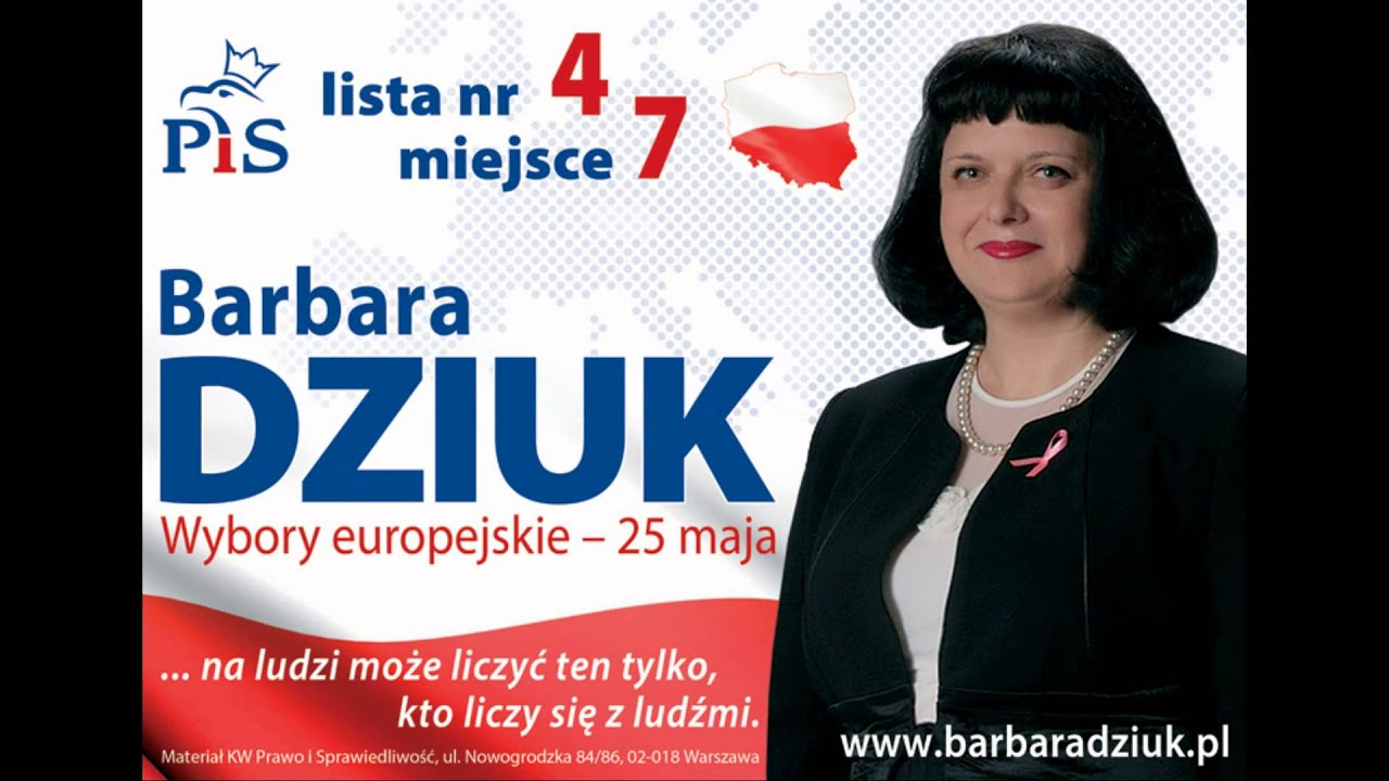 Barbara Dziuk w UE zamierzam.... - YouTube