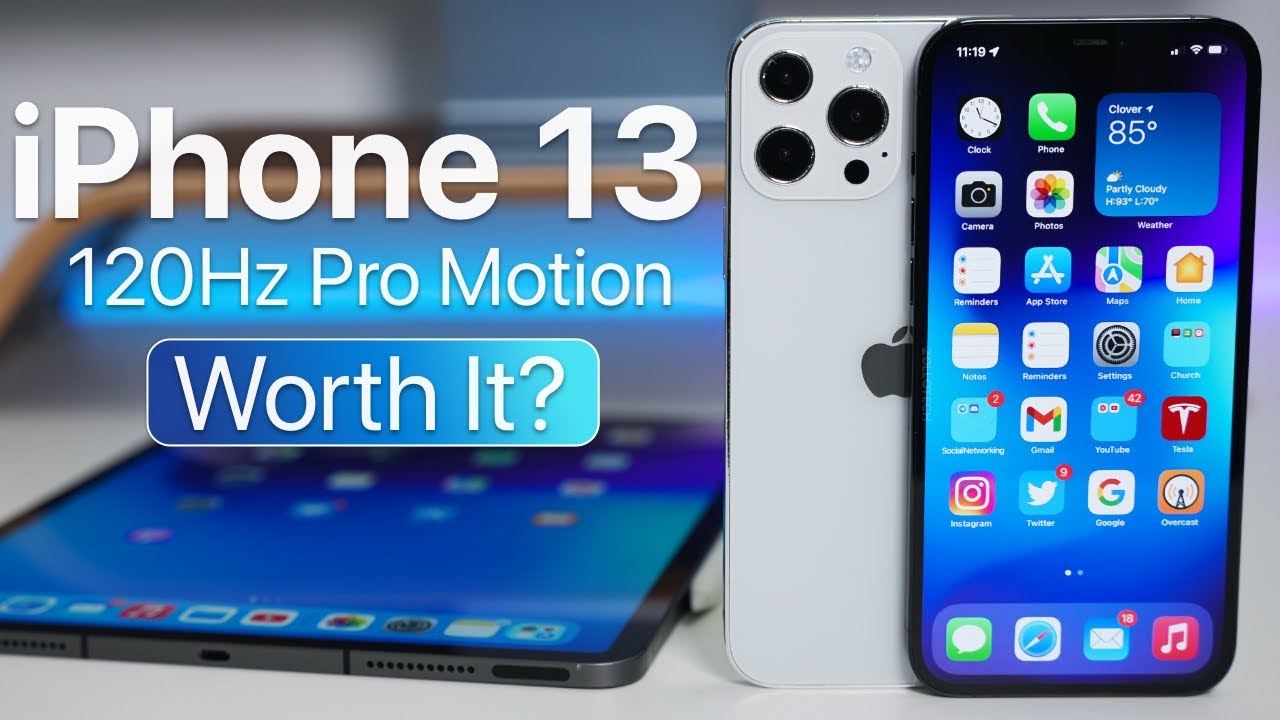 iPhone 13 120Hz Pro Motion - Is It Worth It? - YouTube