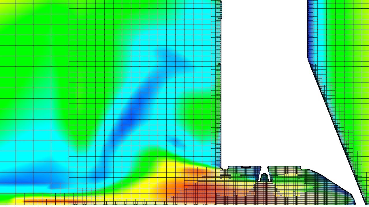 SolidWorks Flow Simulation - Space X Starship Hopper Windforce ...