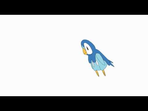 Piplup Running animation - YouTube