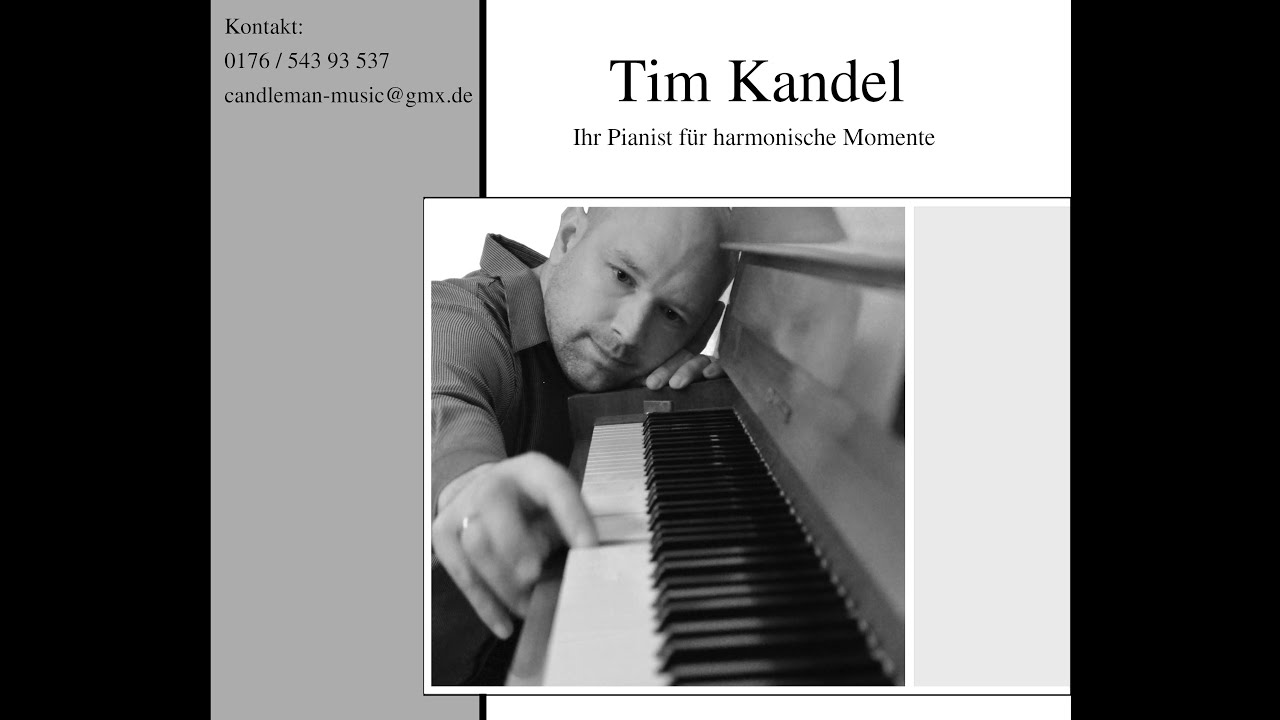 Tim Kandel am Klavier - YouTube