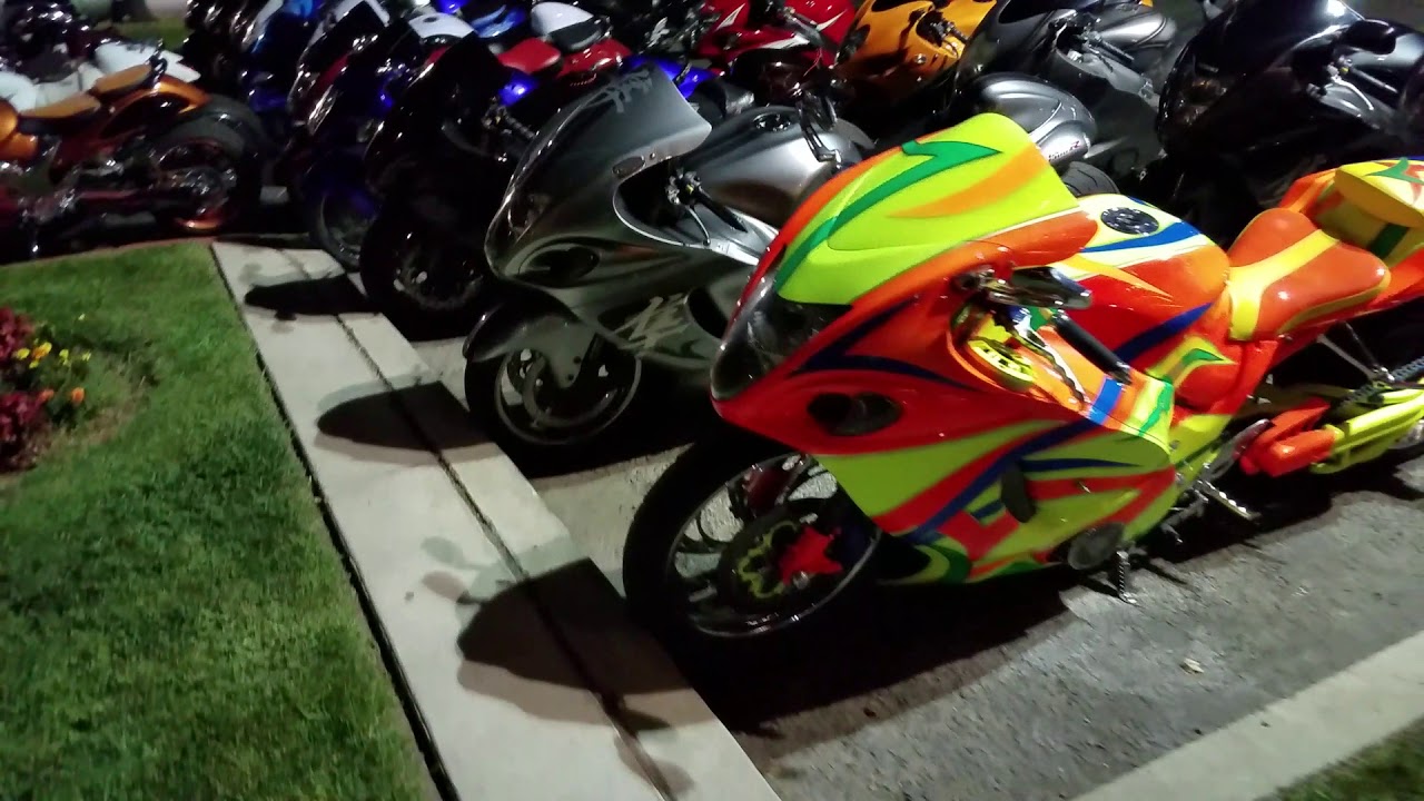 Hayabusas at West Coast Busa Rydaz MC 2018 Annual - YouTube