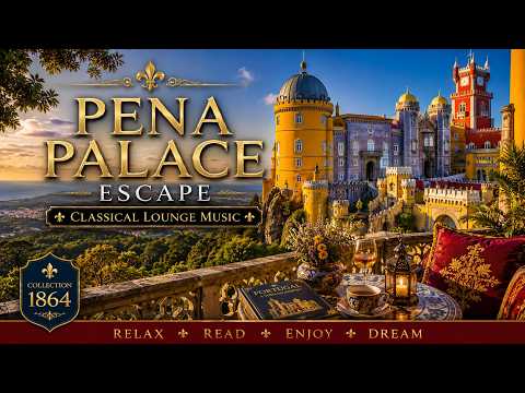 🏰 Pena Palace Portugal | Romantic Luxury Castle Escape ✨ Lounge Music & Ambience