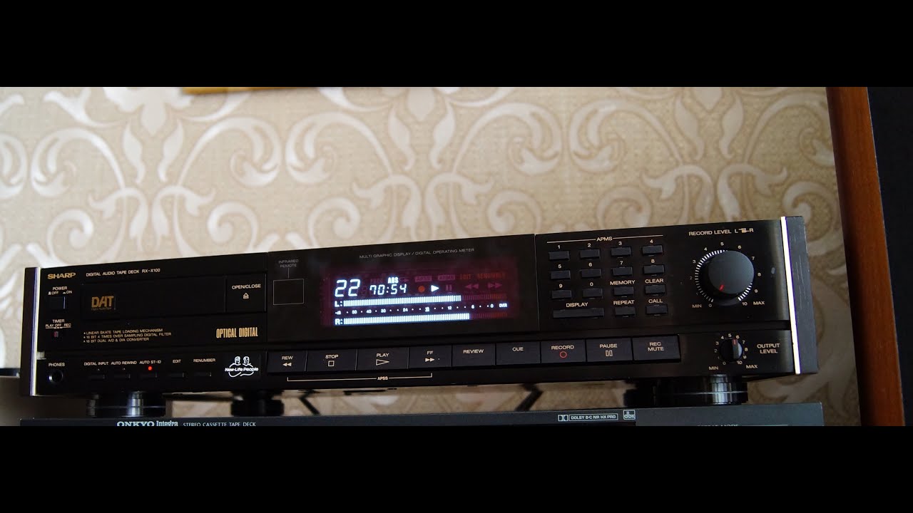 SHARP RX-X100 Часть 1 #MSAudio - YouTube