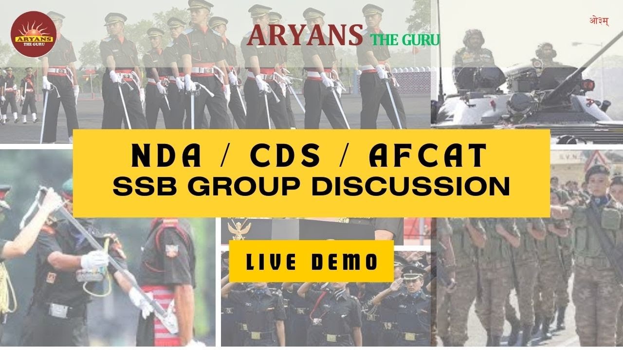 Group Discussion in SSB Interview | SSB Interview Group Discussion Live ...