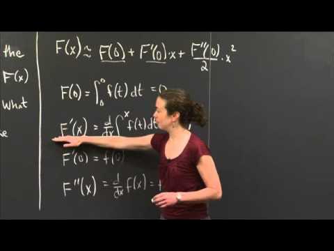 Second fundamental theorem and quadratic approximation | MIT 18.01SC Single Variable Calculus ...