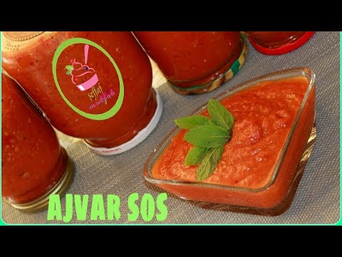 Ajvar Sos/ Kahvaltılık Sos/KIŞLIK HAZIRLIKLAR/ŞEFFAF MUTFAK