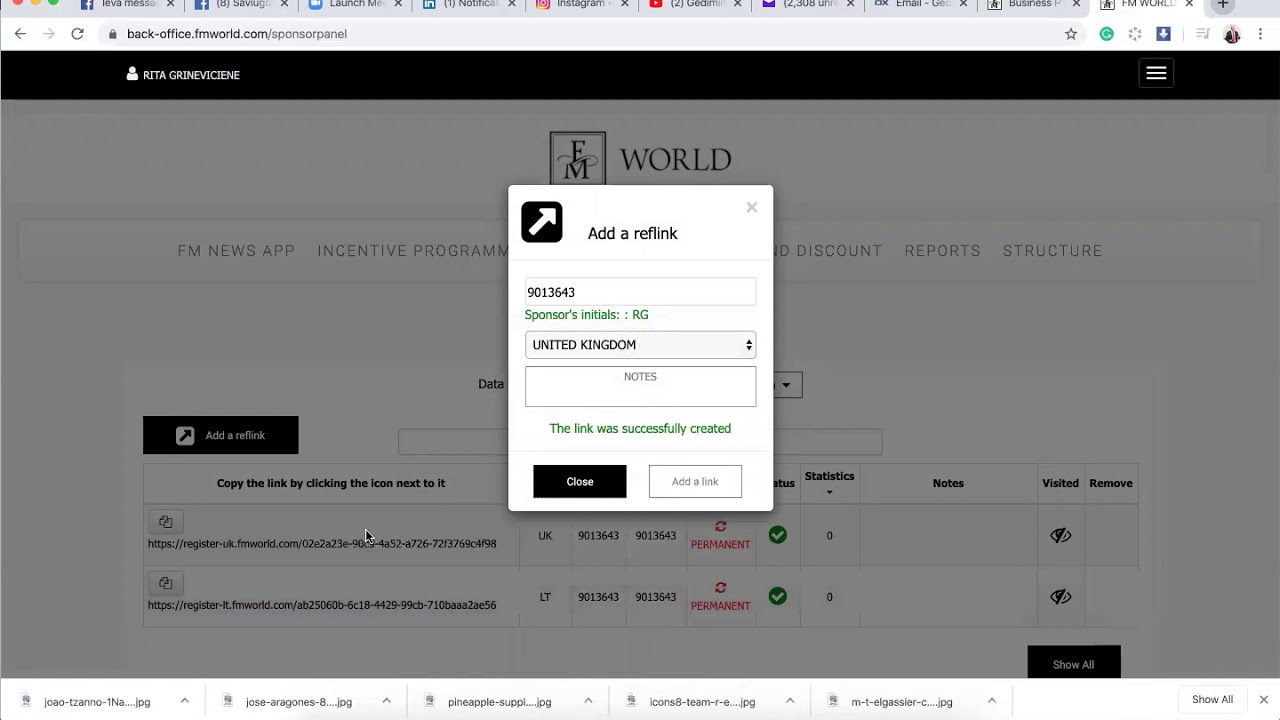 FM World: Kaip susikurti registracijos nuoroda naujam komandos nariui ...