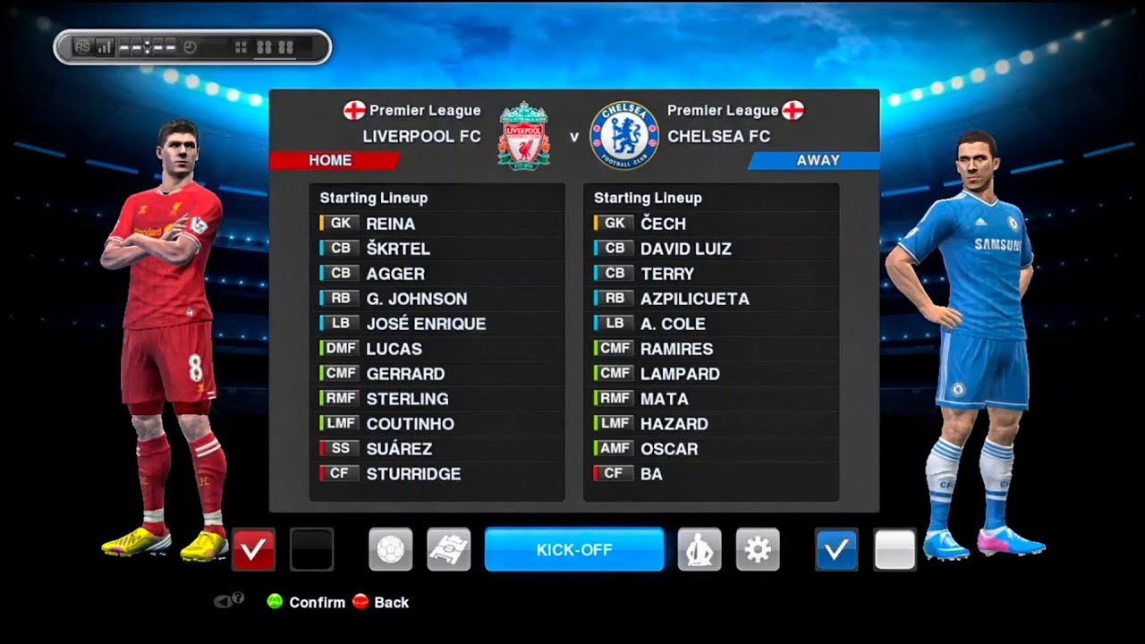 The Last Great PES - Liverpool vs Chelsea PES 2013 PC - YouTube