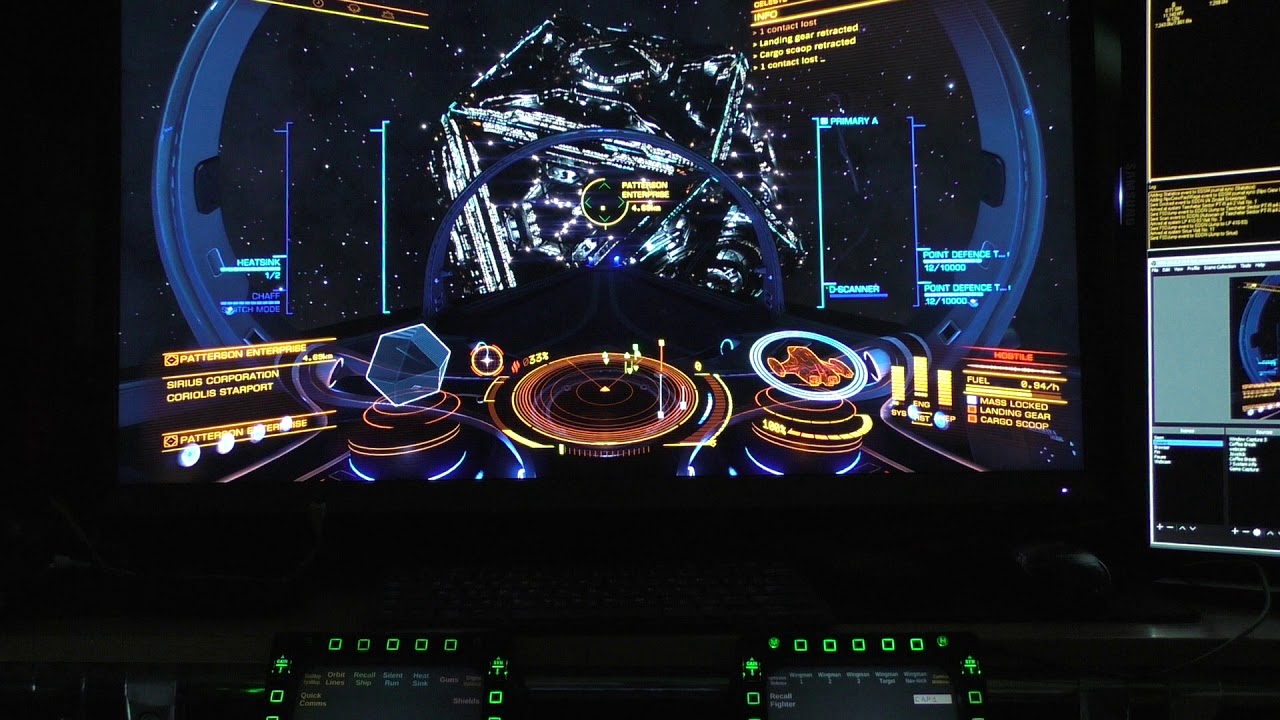 Using MFD Cougar LED indicators with ED - YouTube