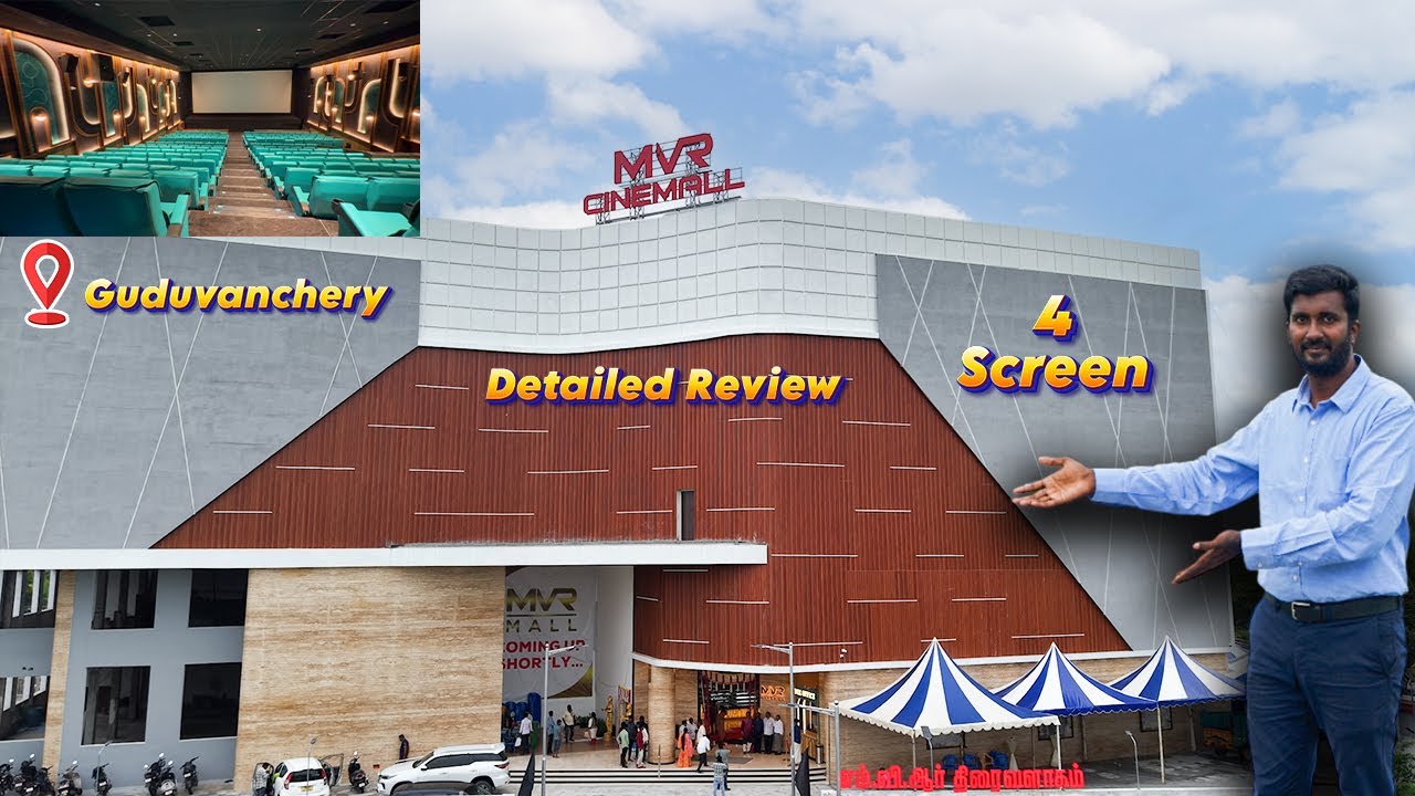 New Theatre Update 🎞 MVR Cinemall Guduvanchery Full Review | New ...