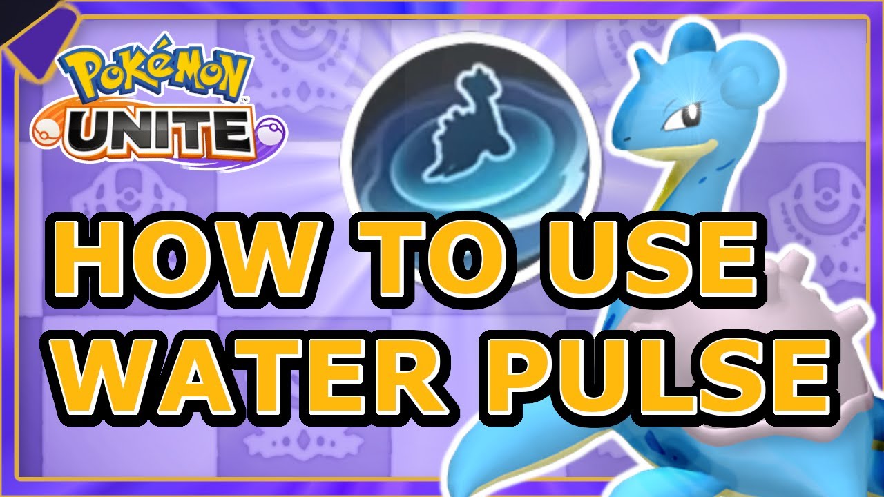 Master Guide to Water Pulse Lapras Pokemon Unite 👨‍🏫 #pokemonunite # ...