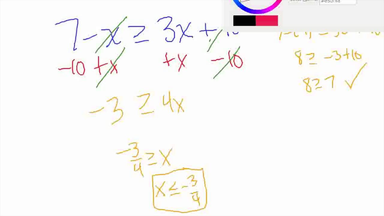 Philfour Algebra 2 : Expressions, Equations & Inequalities - Solving & Multivariable Forms - YouTube