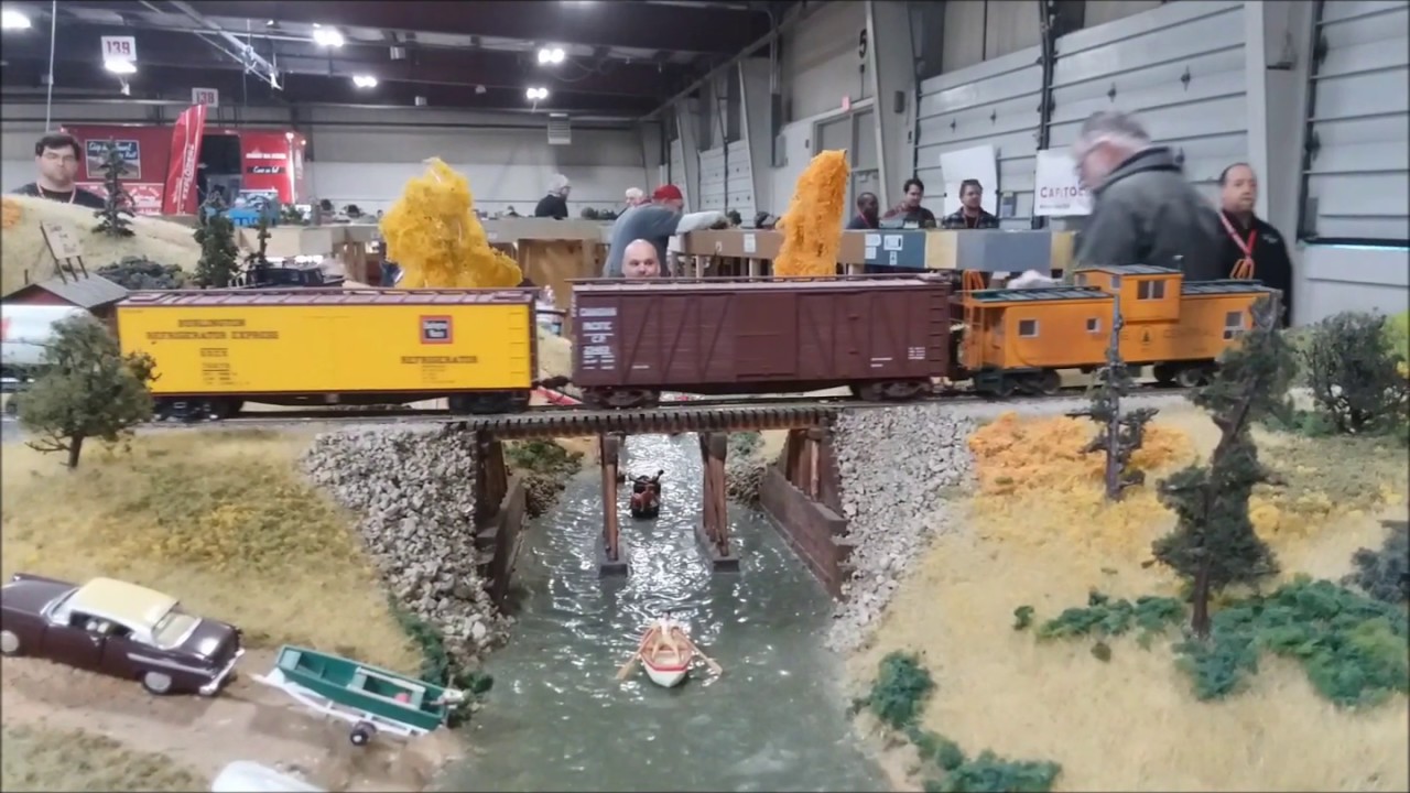 Amherst Railway Society Railroad Hobby Show - January 26, 2020 - YouTube
