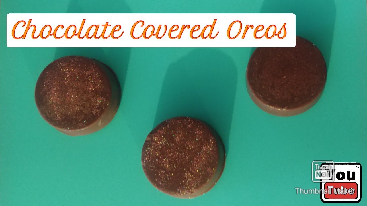 Chocolate covered Oreos - YouTube
