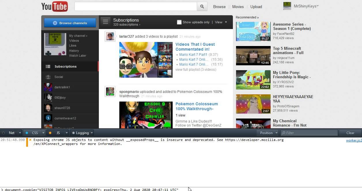 Youtube Layout 2012