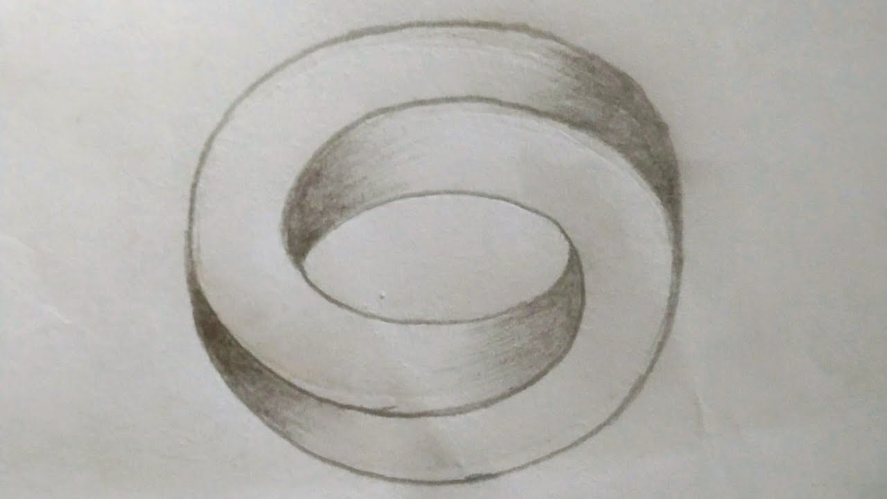 How to Draw a Simple Optical Illusion: The Impossible Oval: Narrated ...
