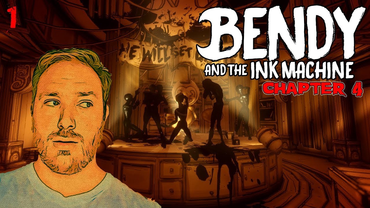 GOING "INK"REDIBLY MAD! -- BENDY AND THE INK MACHINE CHAPTER 4 (Part 1 ...