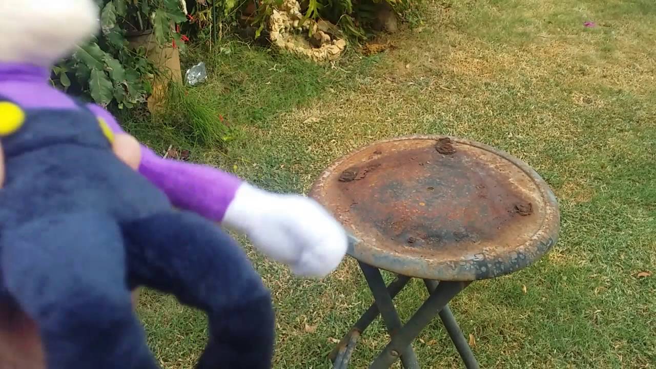 Mario Plush Adventures Short: Waluigi goes outside - YouTube