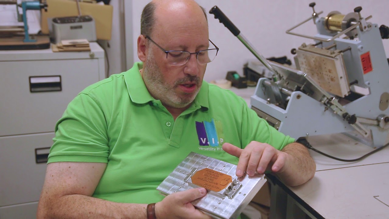 How to Mount and Position your hot foil printing plates, Blocks or Dies ...