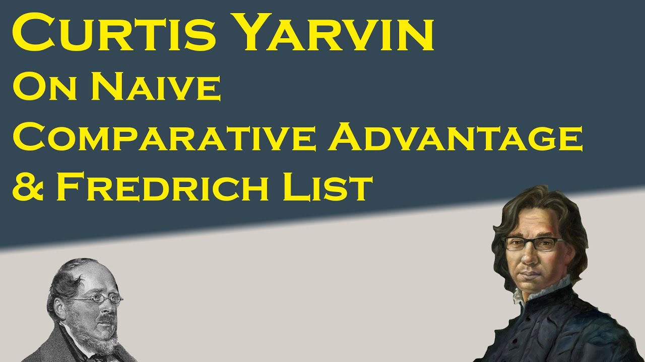 Curtis Yarvin criticises Free Trade - YouTube