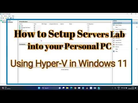 Using Hyper-V setup Server 2022 Lab on Personal PC | Raymond Roshan - YouTube