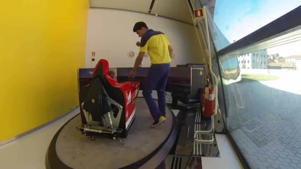 High Performance Simulator - Ferrari Factory Modena - YouTube