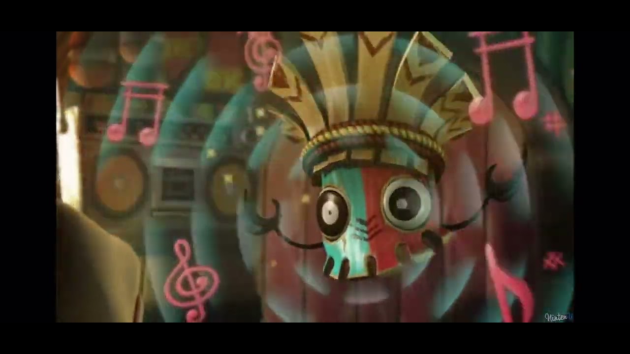 Donald Duck gets hypnotized by Krazy Kalimba tiki - YouTube