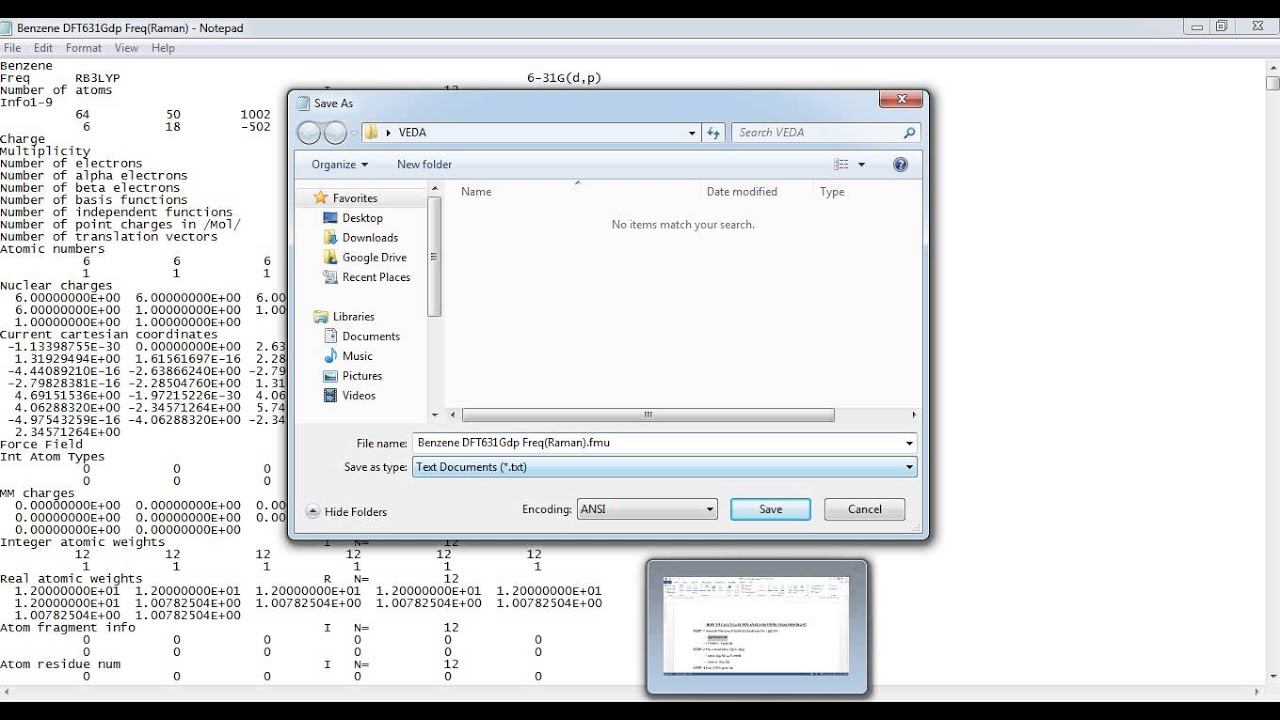 How to calculate PED% using VEDA program? - YouTube