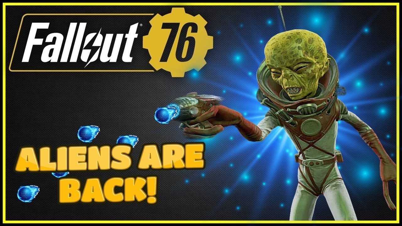 The Alien Invasion Is Here! - Fallout 76 - YouTube