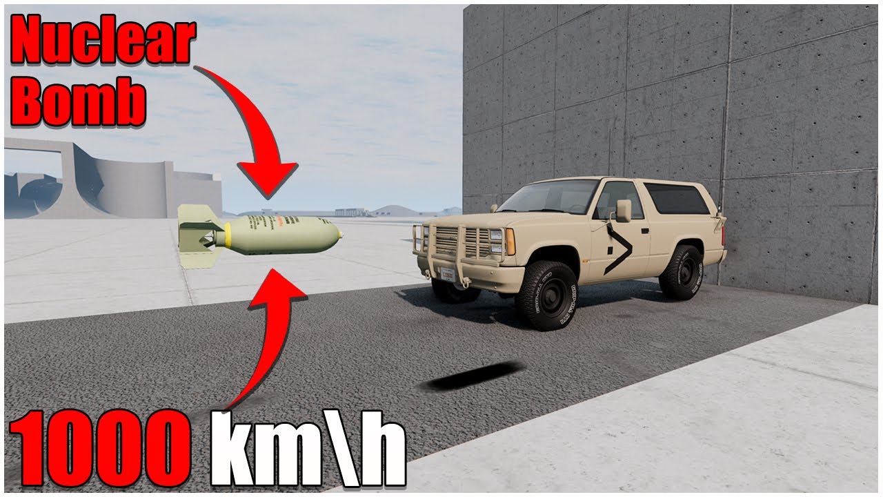 Nuclear Bomb VS Military Vehicle (#80) | #car #body #testing | # ...
