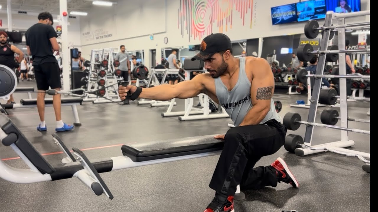 SINGLE HAND CABLE ROW | LATS , TRAPS , REAR DELT EXERCISE | DB ROW ...