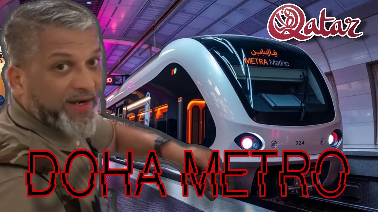 🇶🇦Rode the World's Most Luxurious Subway | DOHA METRO - YouTube