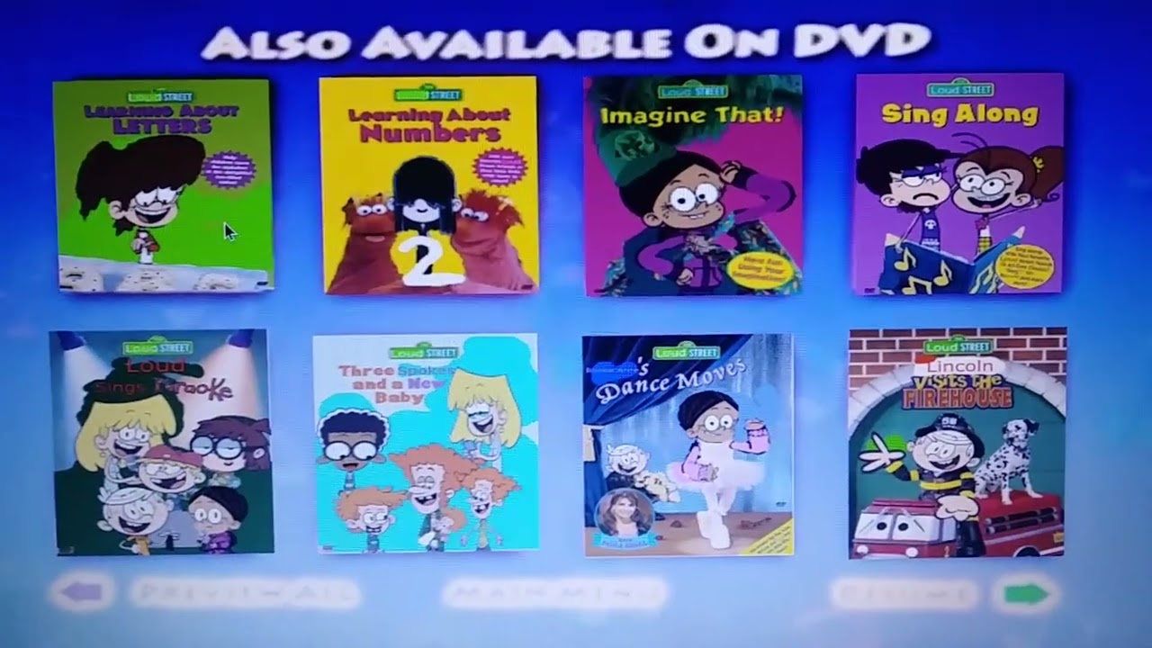 Sesame Street Sing Along Dvd