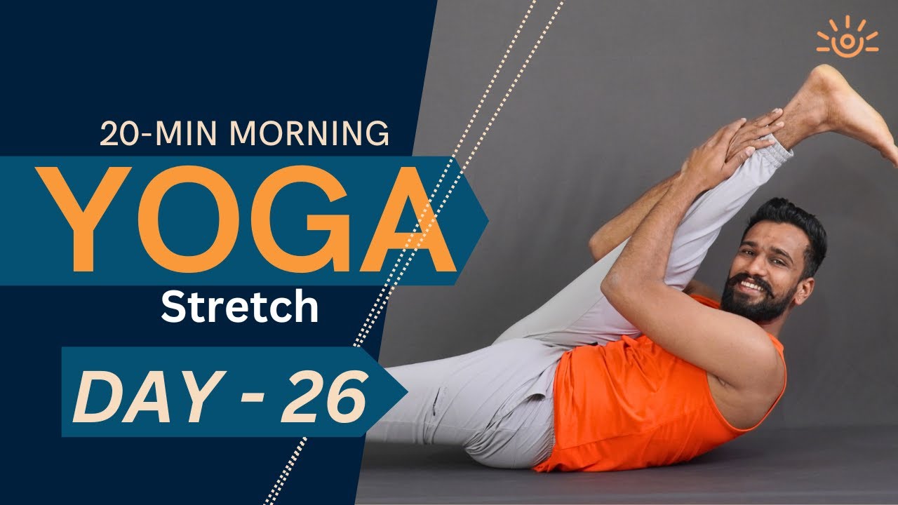 20 Min Morning Yoga Stretch Lazy Stretch Youtube
