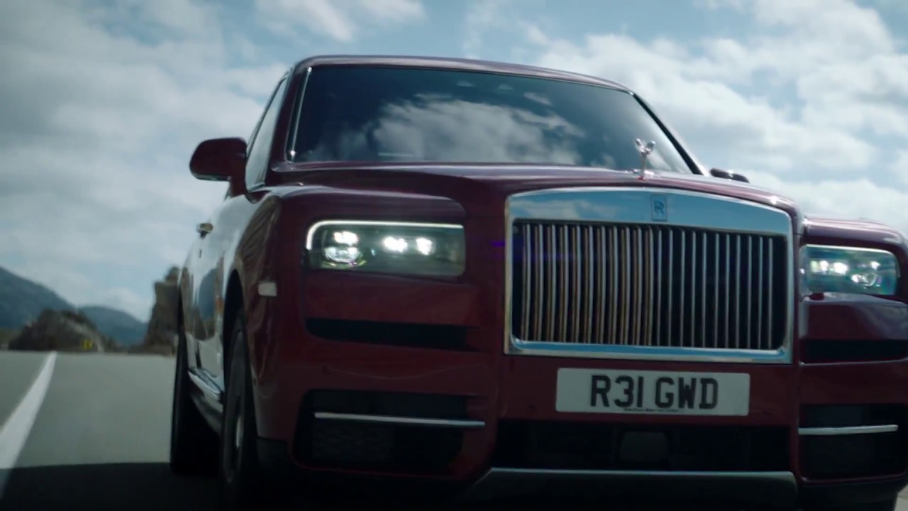2019 Rolls-Royce Cullinan Headlights & Tail Lights - YouTube
