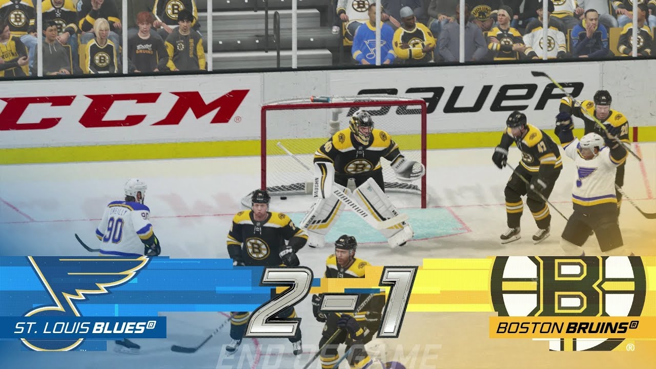 NHL 20 - Stanley Cup Final 2019: St Louis Blues v Boston Bruins ...