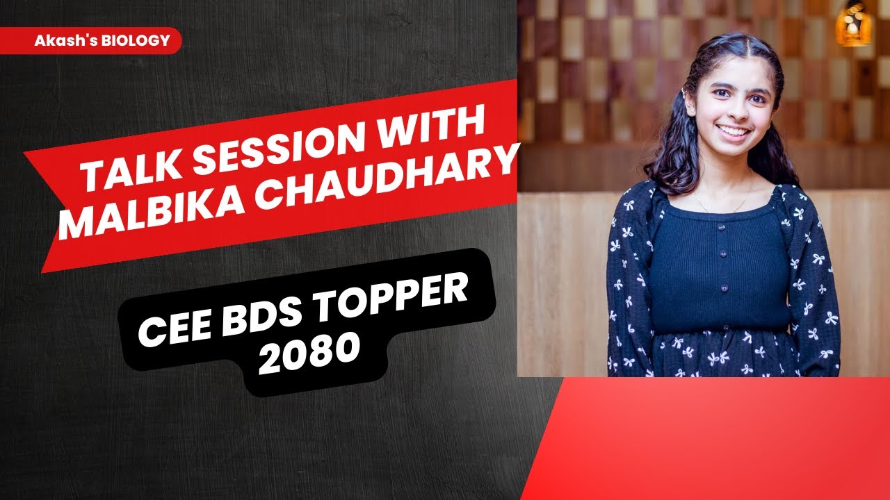 Talk session with Malbika Chaudhary (CEE BDS TOPPER 2080) - YouTube