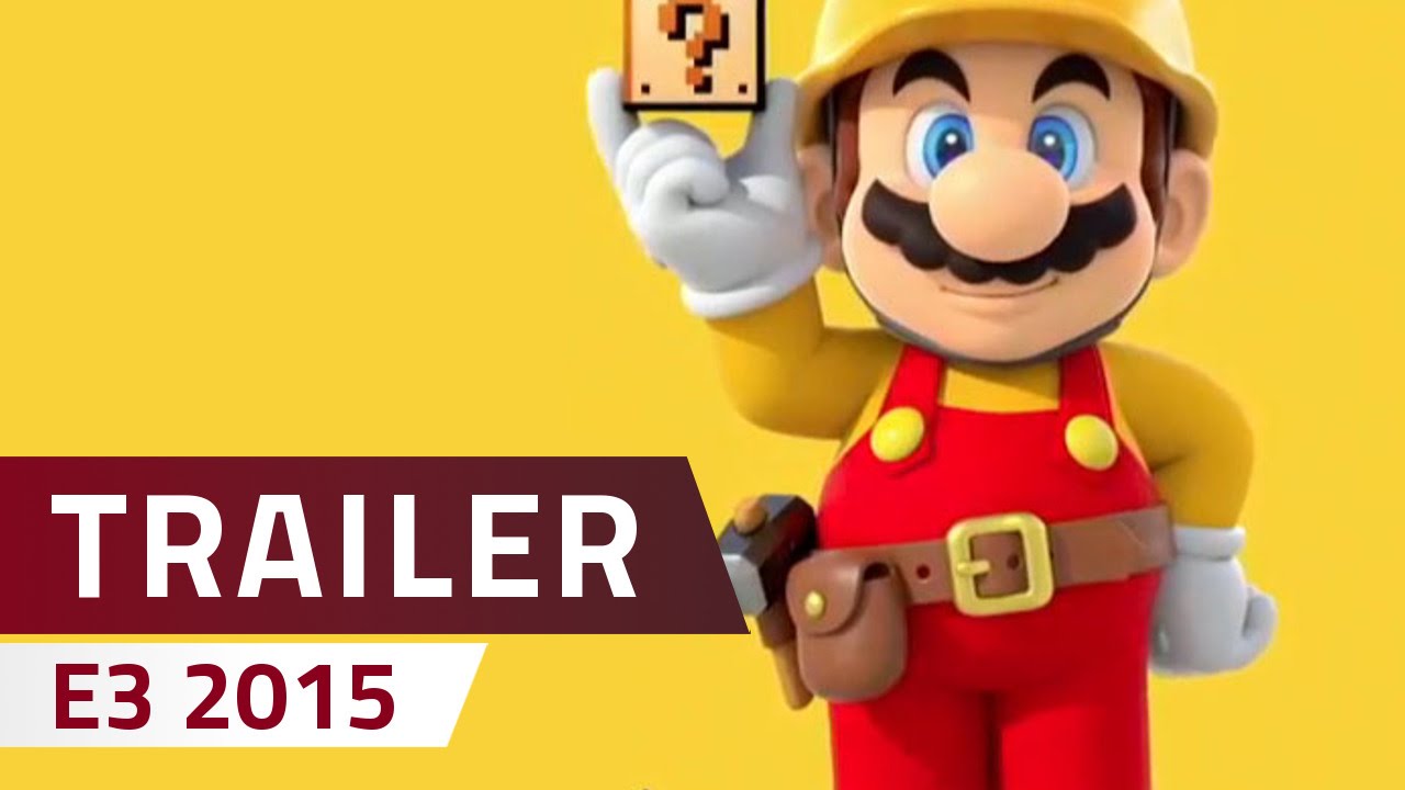 Super Mario Maker - Offizieller Trailer - E3 2015 - YouTube