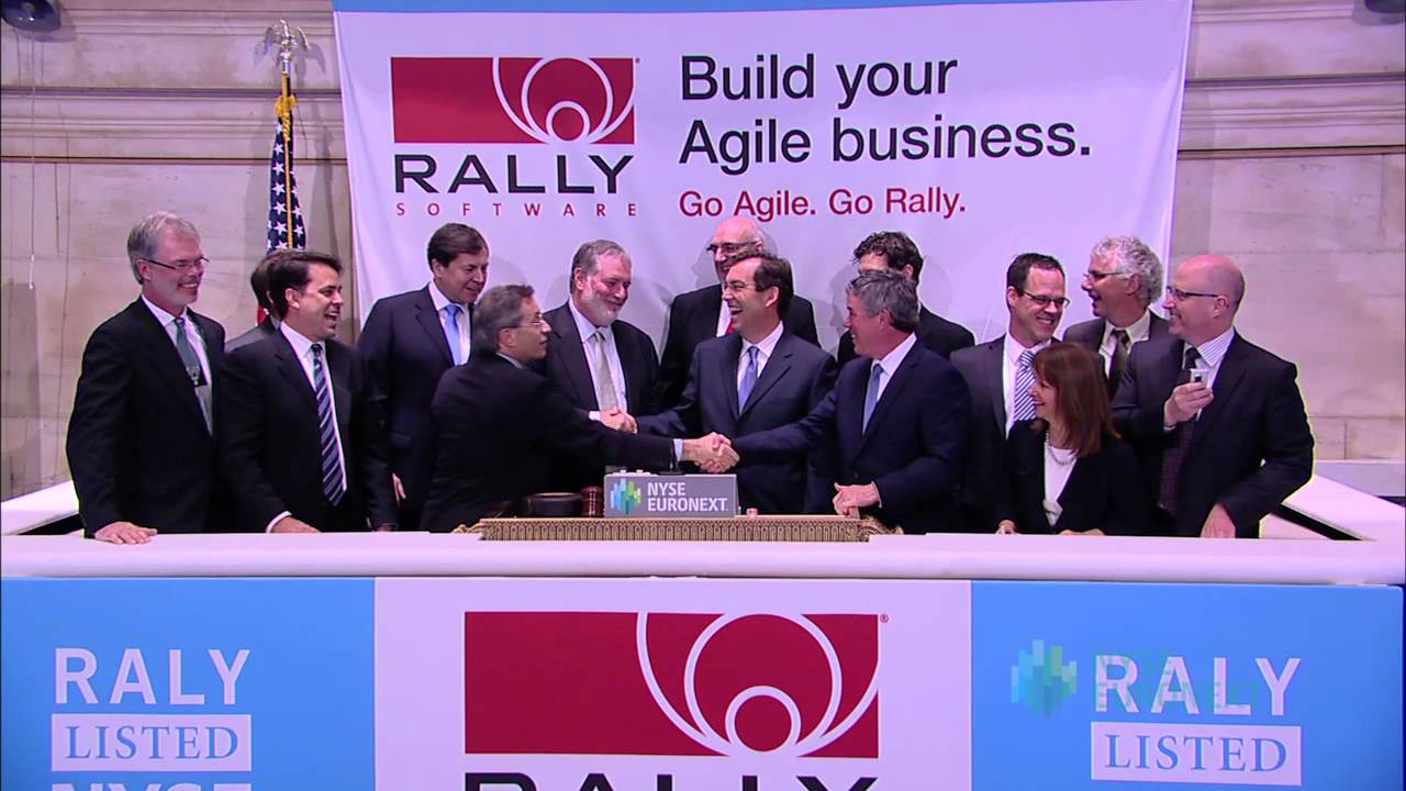 Rally Software Celebrates IPO on the New York Stock Exchange - YouTube