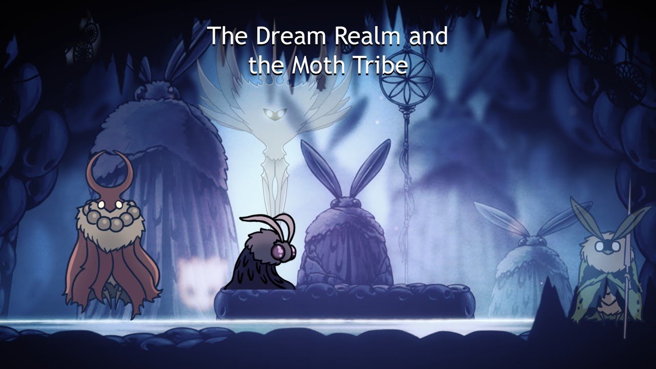 Hollow Knight Lore - The Dream Realm and the Moth Tribe - YouTube