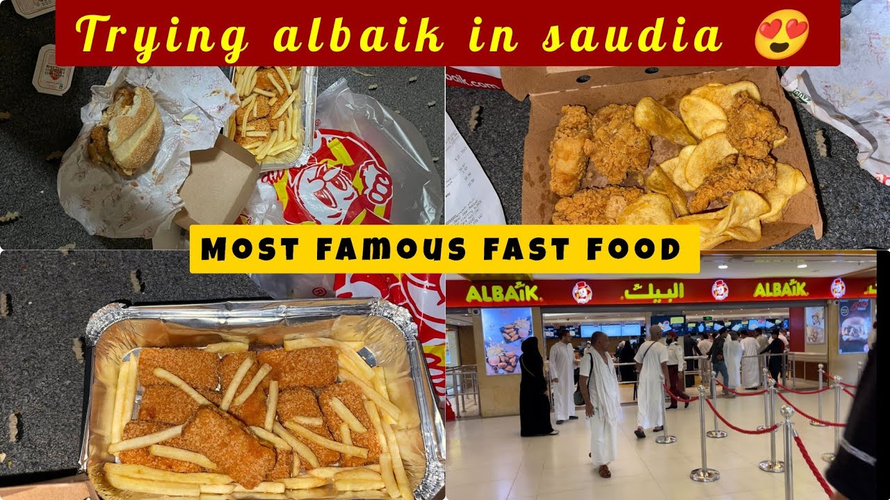Trying Al Baik | chicken broast and nuggets 😍, Most Famous FAST FOOD # ...